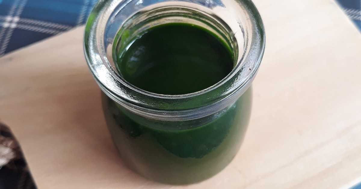 Resep Sari Pandan / Endapan Pandan oleh Chori Benazir - Cookpad