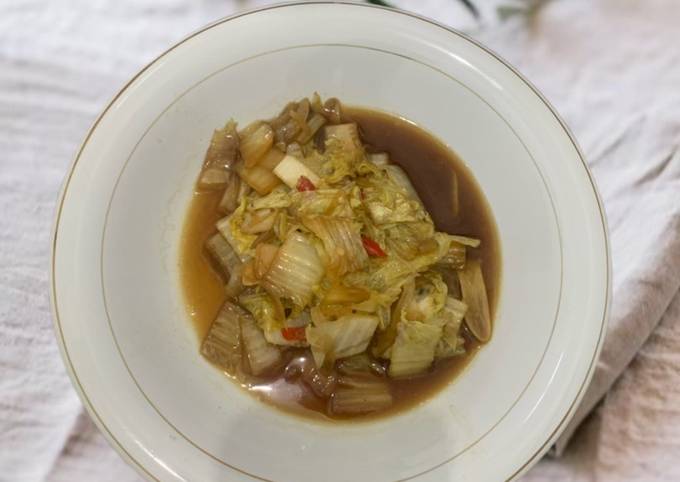 Resep Sawi Putih Saos Tiram oleh Raras Permata Putri - Cookpad