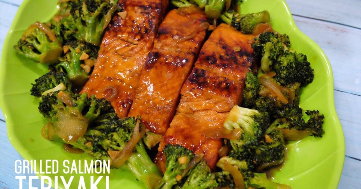 Resep Grilled Salmon Teriyaki oleh Kaakitchen - Cookpad