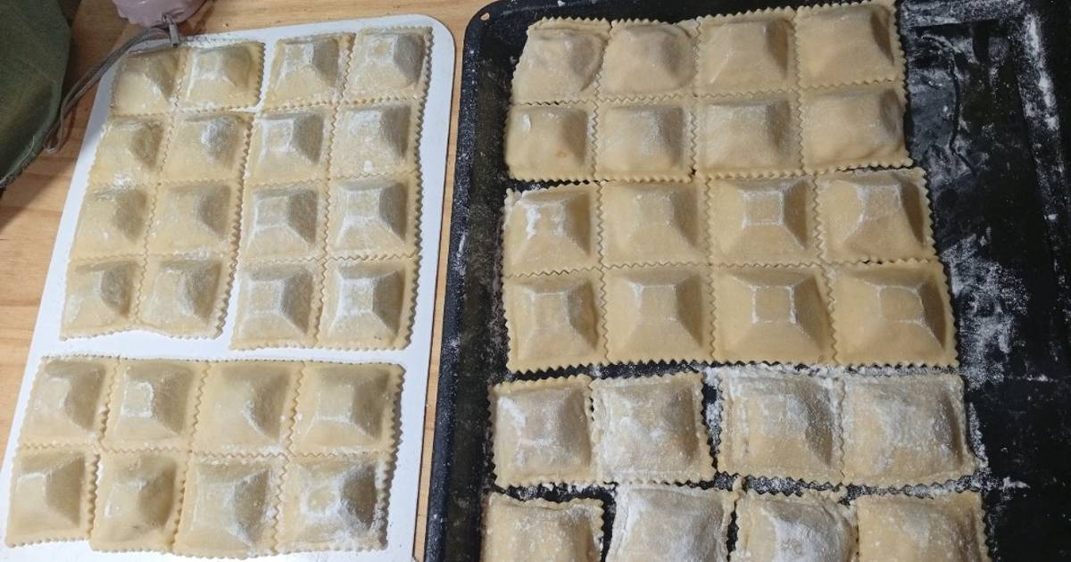 Ravioles de calabaza, ricota y nuez Receta de Florencia Sierra- Cookpad