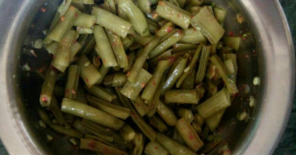 Smoked Cluster Beans Recipe by Shipra - Cookpad