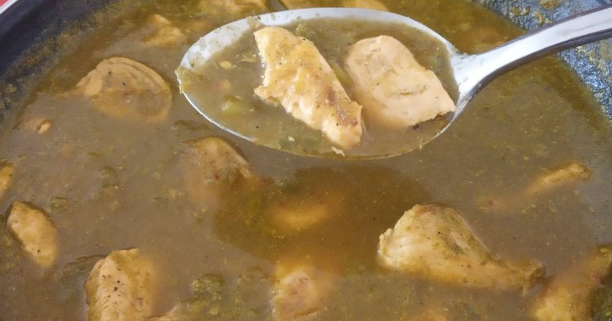Pollo en salsa verde - 277 recetas caseras- Cookpad
