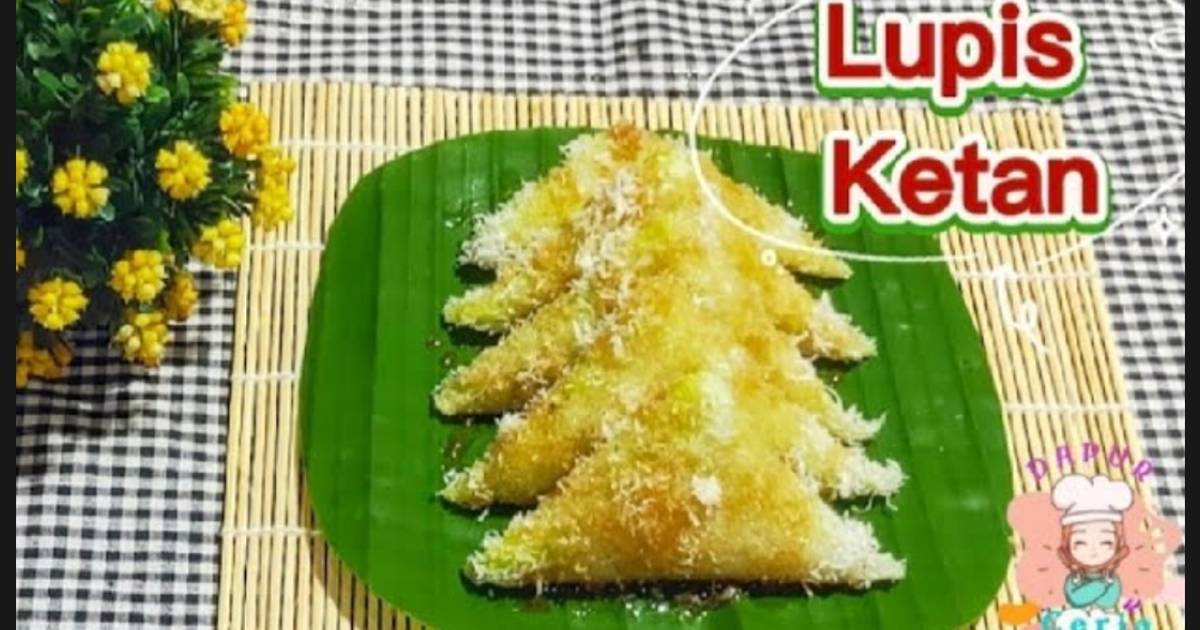 Resep Lupis ketan gula merah oleh Dapur Ceria 🦞 - Cookpad