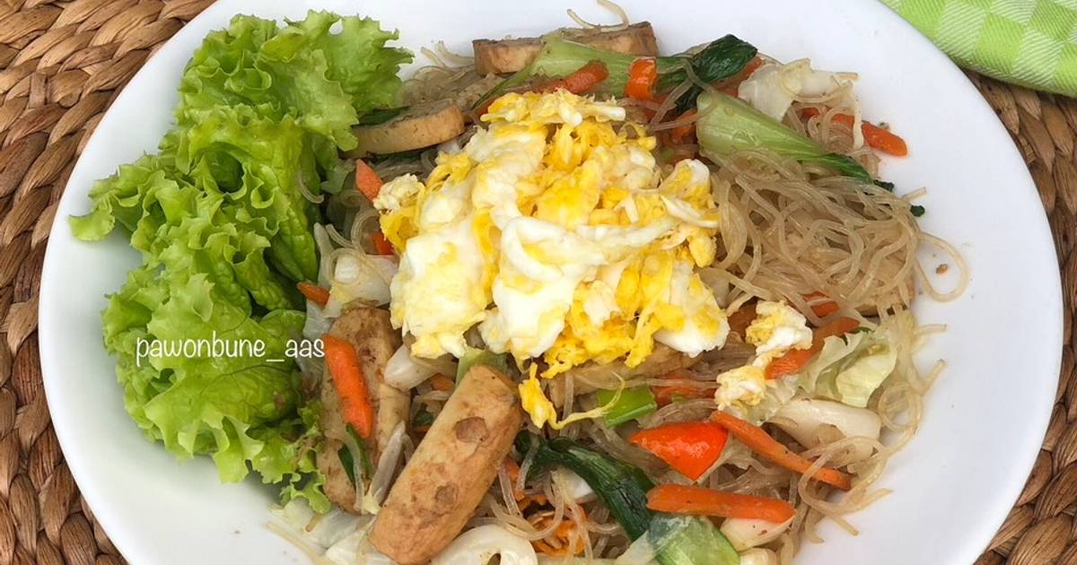 Resep Bihun Goreng Putih oleh pawonbune_aas - Cookpad