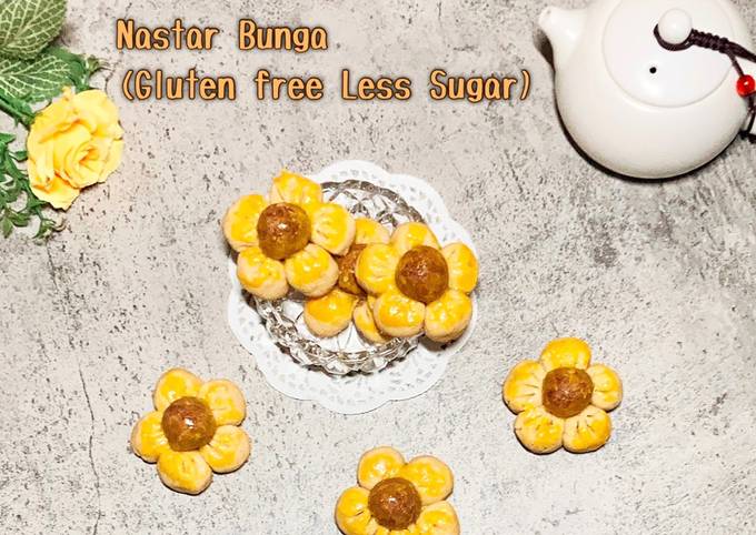 Resep Nastar Bunga Gluten Free Less Sugar oleh kitchenCode (Meimei ...