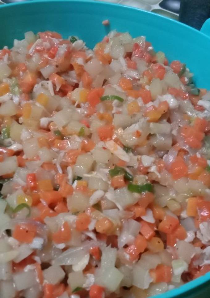 Resep Isi roti goreng sayur oleh Siti Muhriyani - Cookpad
