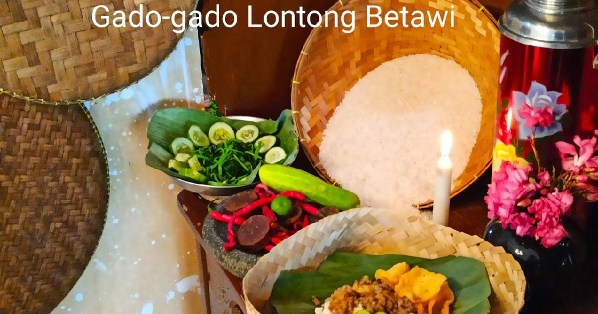 741 resep gado2 lontong enak dan mudah - Cookpad