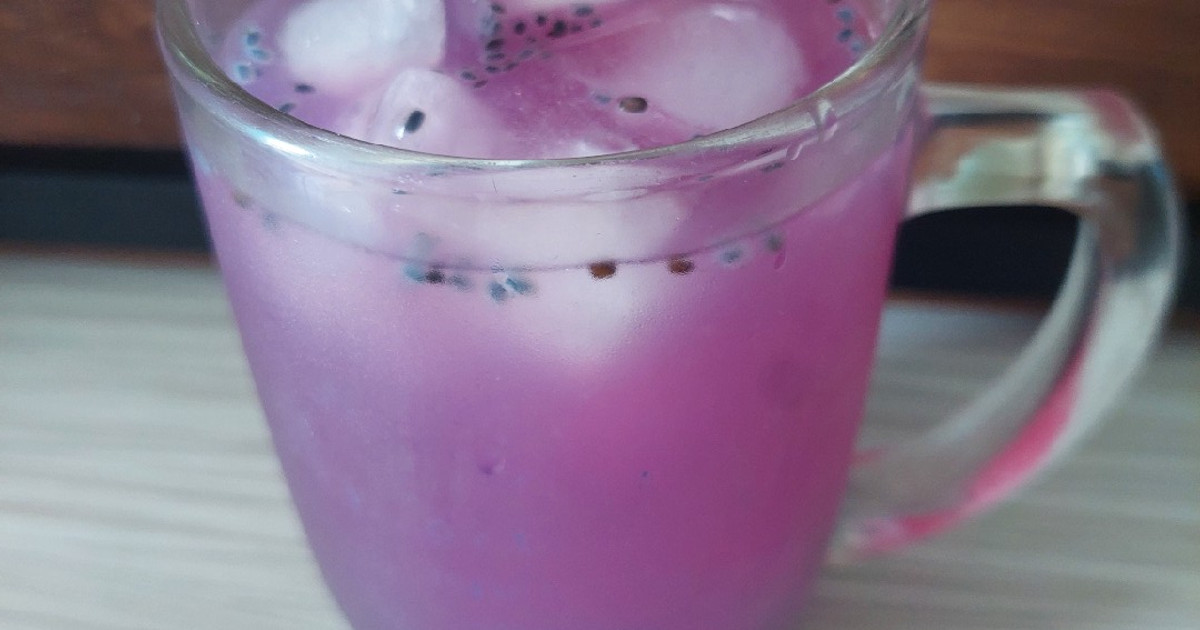 Resep Es Lemon Bunga Telang oleh Dapur B'wish - Cookpad