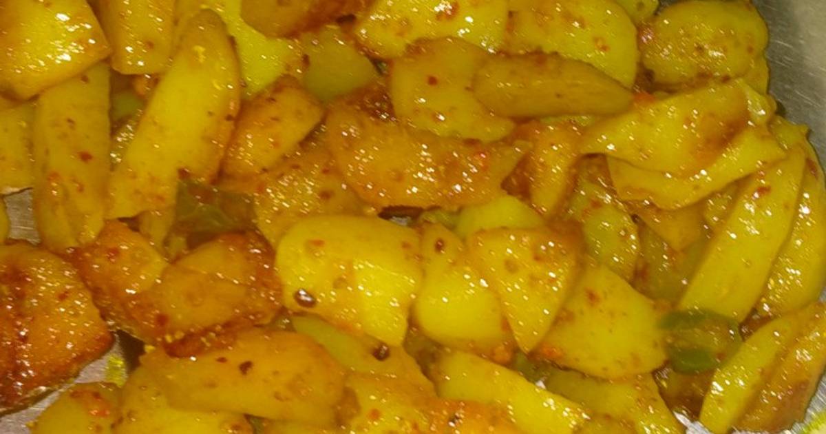 Potato fry Recipe by Palak Nanwani - Cookpad