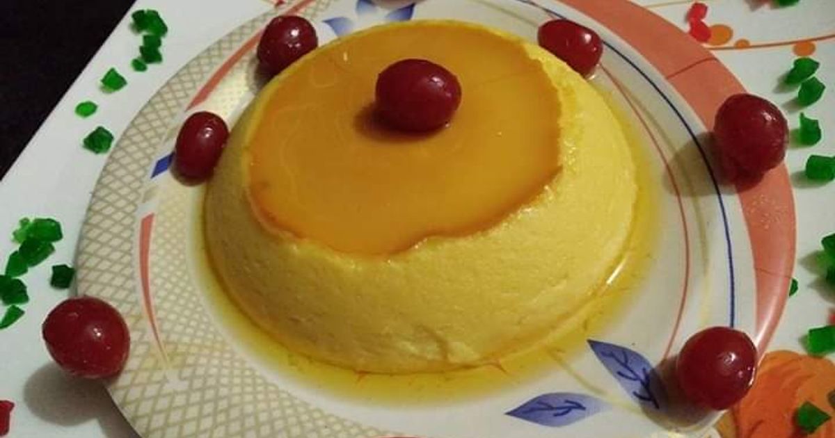 Eggless Caramel Custard Pudding Recipe by Nirupama Mohanty - Cookpad