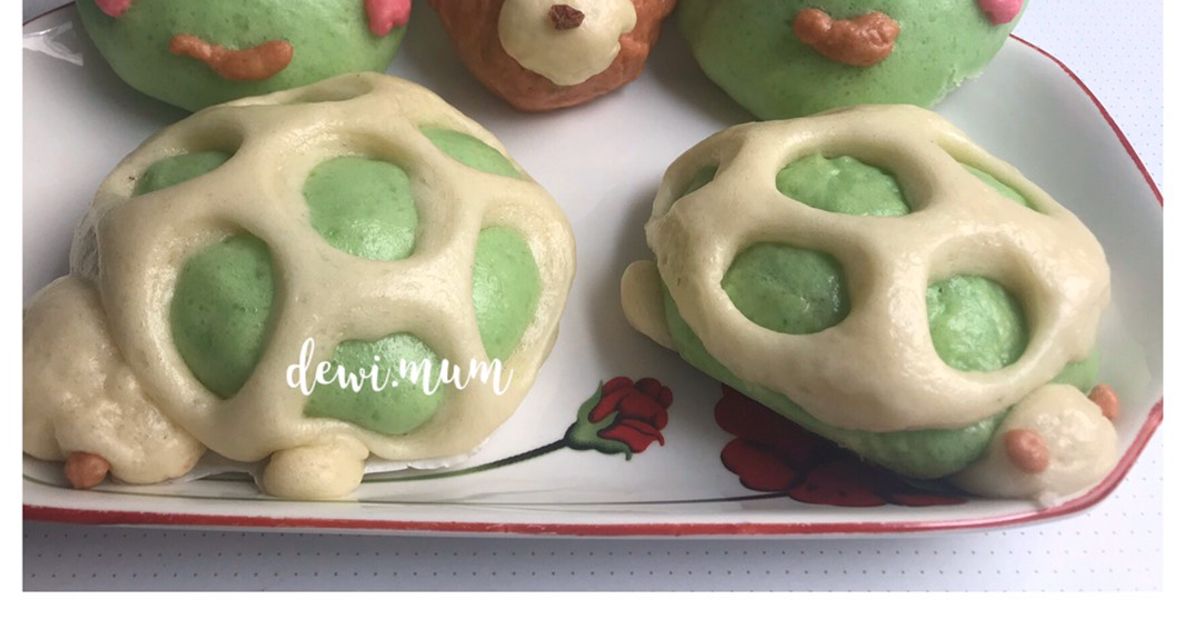 Resep Bakpao Kacang Ijo Lembut oleh dewi.mum - Cookpad