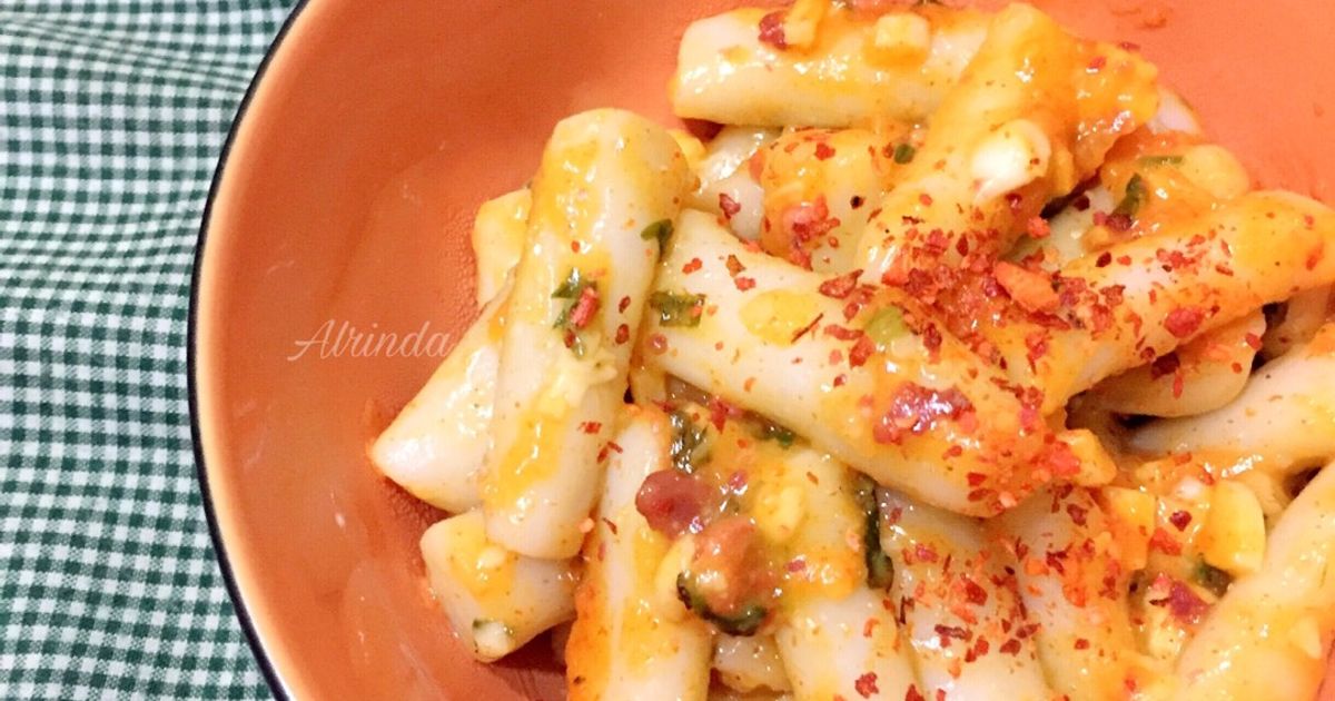 Resep Toppoki / Tteobokki / Kue Beras oleh Alrinda - Cookpad