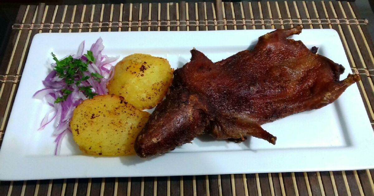 Cuy Chactado Receta de Diana Cordero- Cookpad