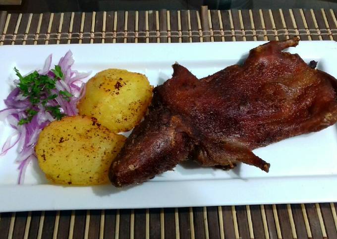 Cuy Chactado Receta de Diana Cordero- Cookpad