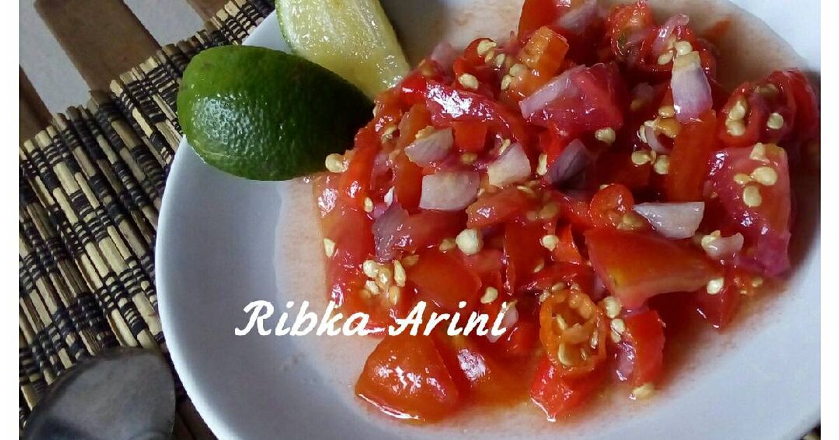 Resep Sambal Dabu Dabu Mudah Ala Mama No Msg oleh Ribka Arini - Cookpad