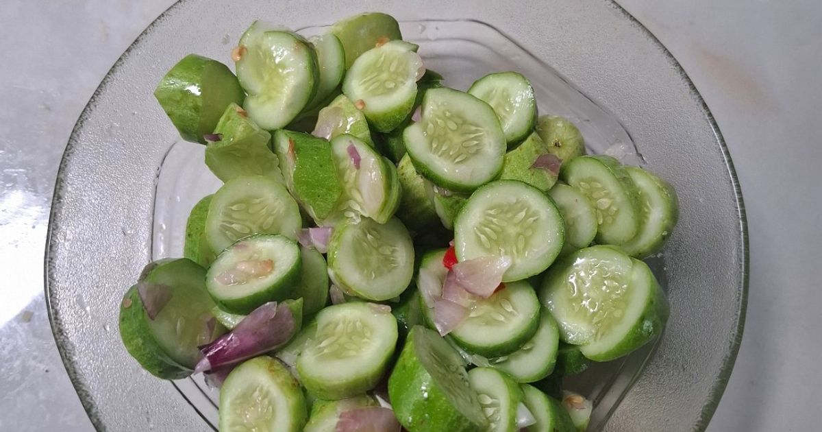 Resep Rujak Timun oleh Nyonya Farhan - Cookpad