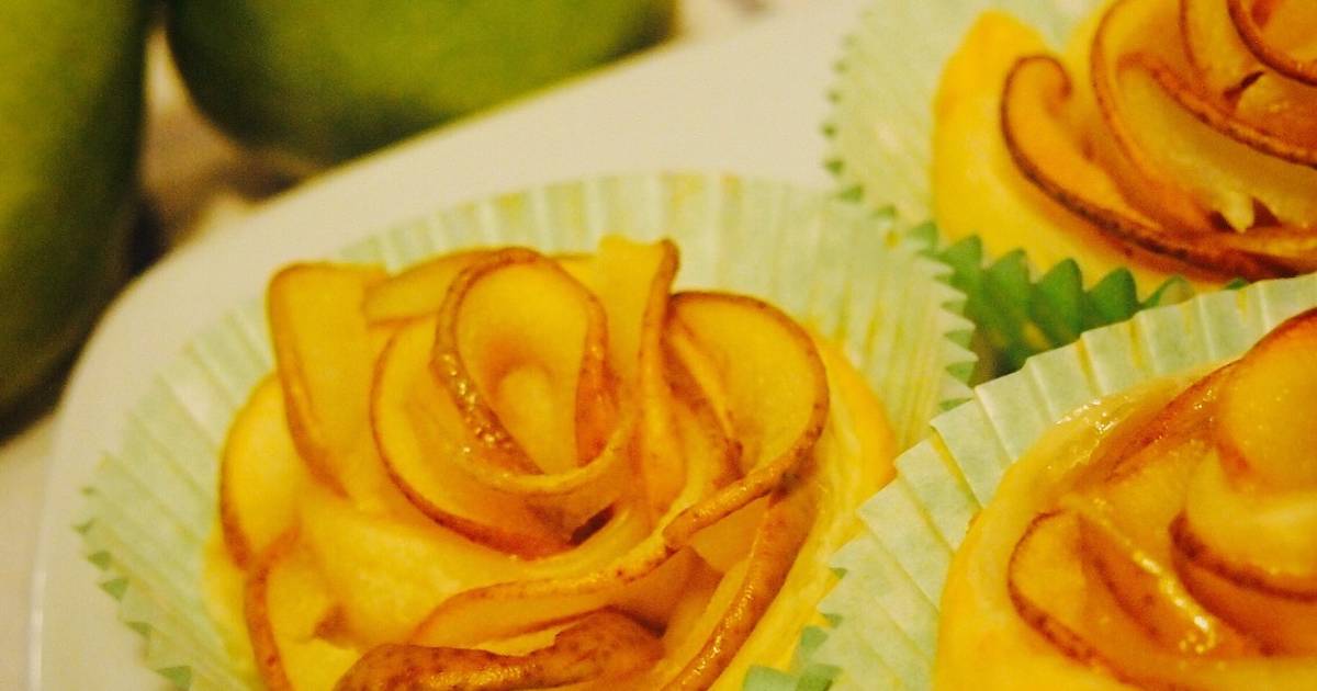 Rosas de pera Receta de RecetasPorUnTubo- Cookpad