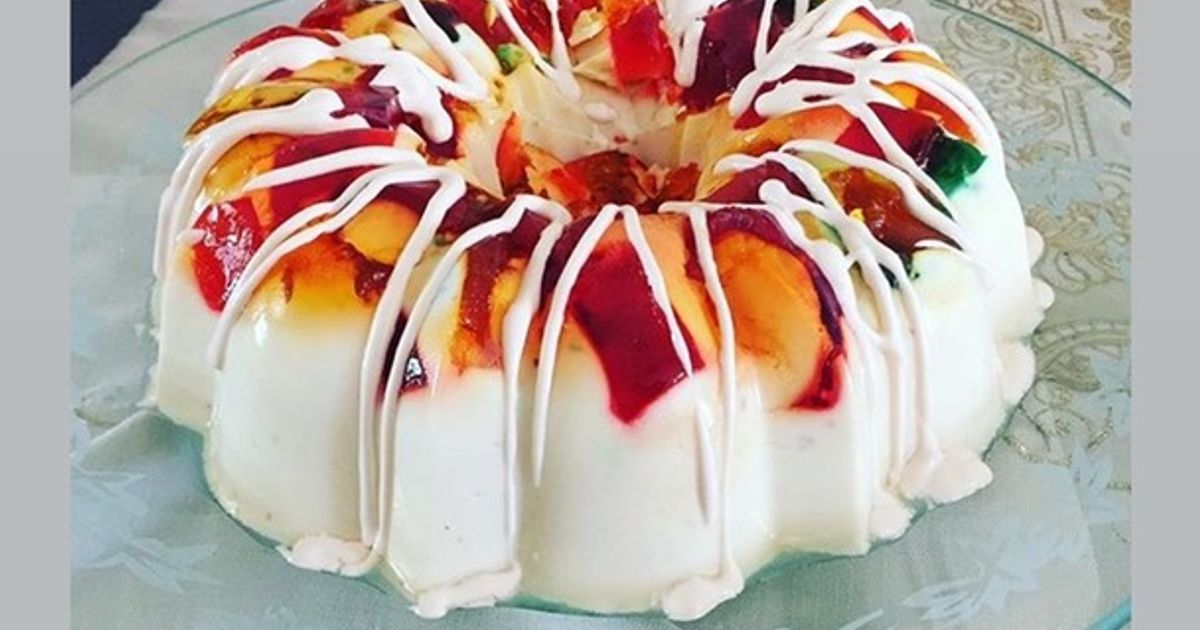 Berfi Falooda ️🤍 ️ Recipe by Parveen Azam - Cookpad