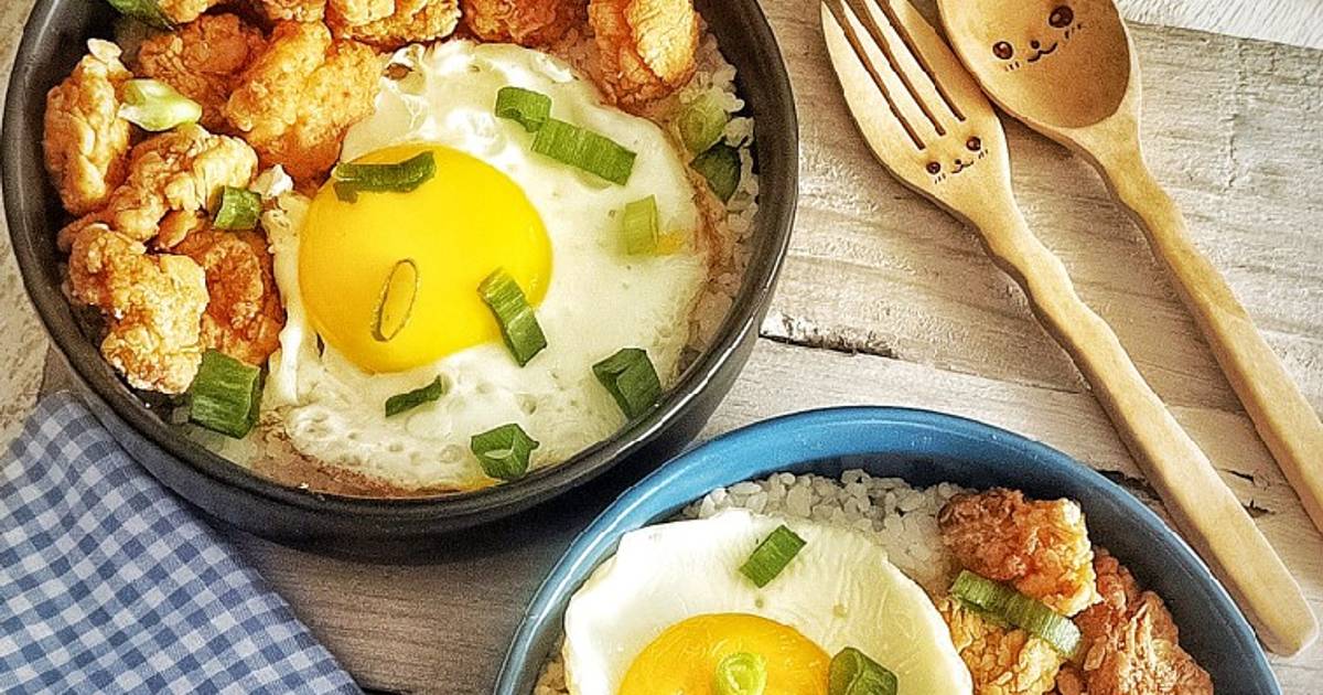 377 resep ayam rice bowl telur enak dan sederhana ala rumahan - Cookpad