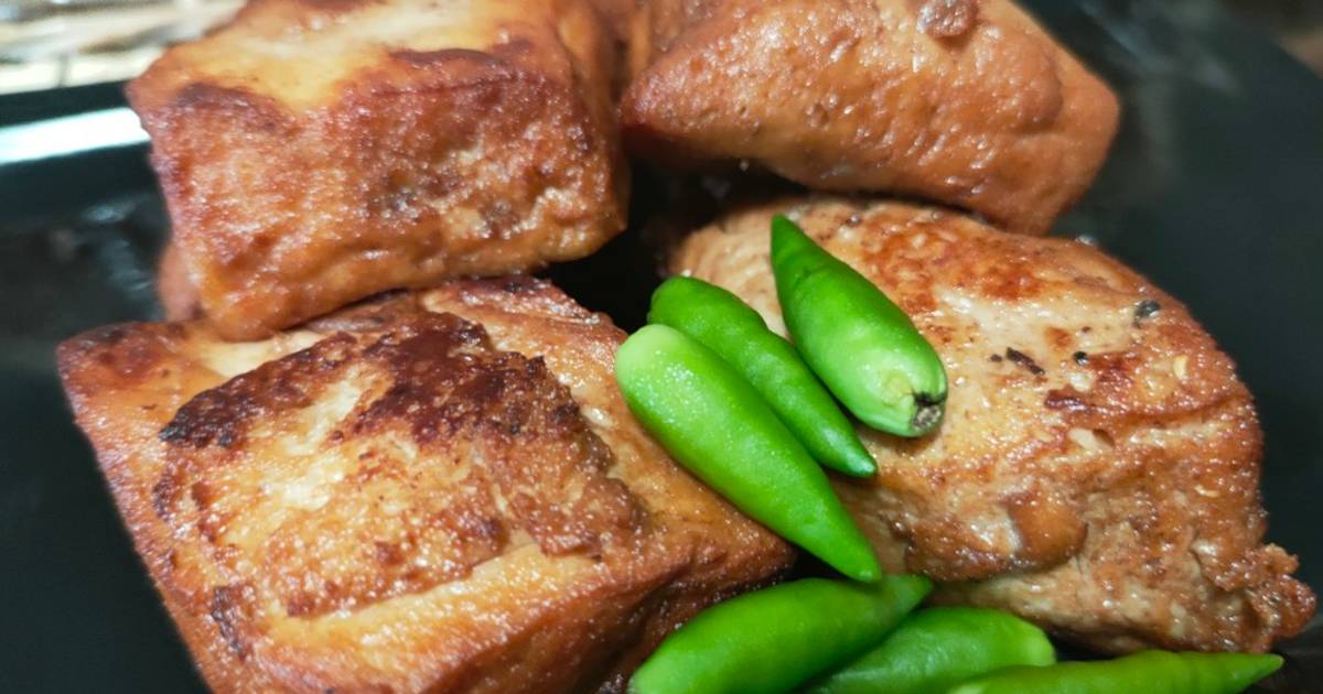 Resep Tahu Bacem simple oleh pawon emak.e - Cookpad