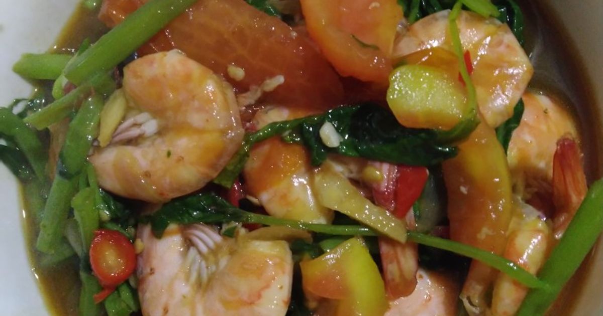 Resep cah kangkung ala restoran kecap rumahan enak dan mudah - Cookpad