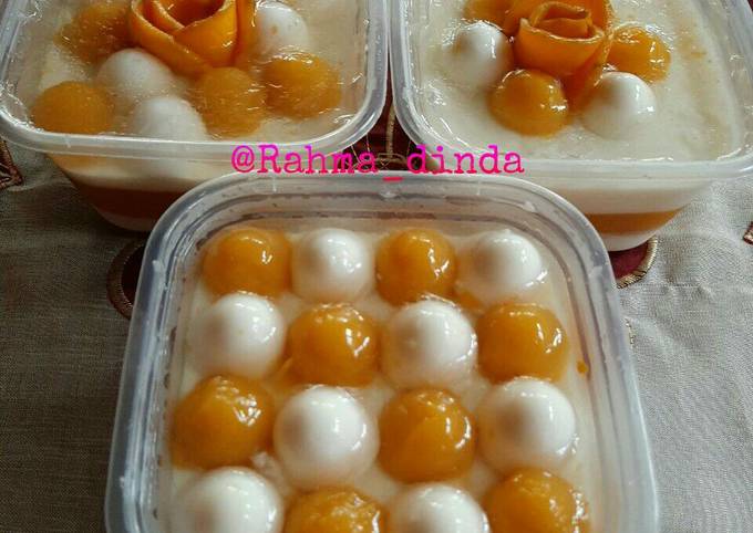 Resep Dessert Box Puding Mangga oleh prima rahmawati - Cookpad
