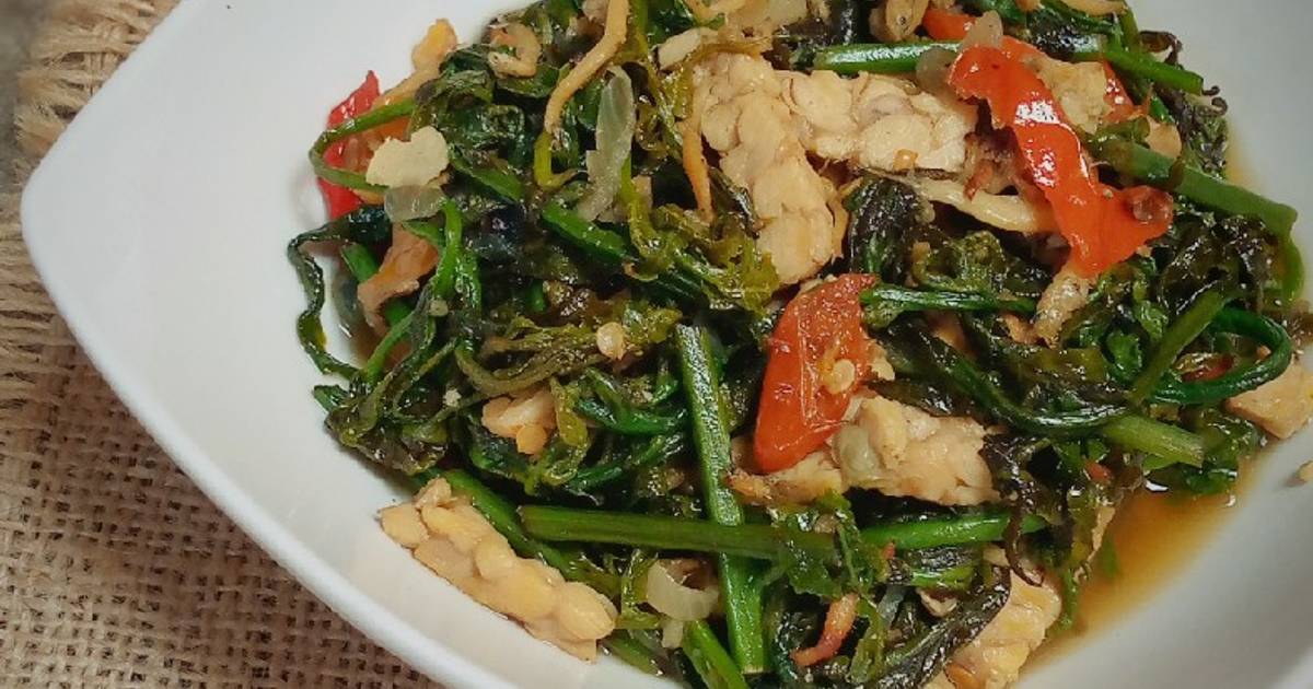 116 resep oseng pakis teri enak dan mudah - Cookpad