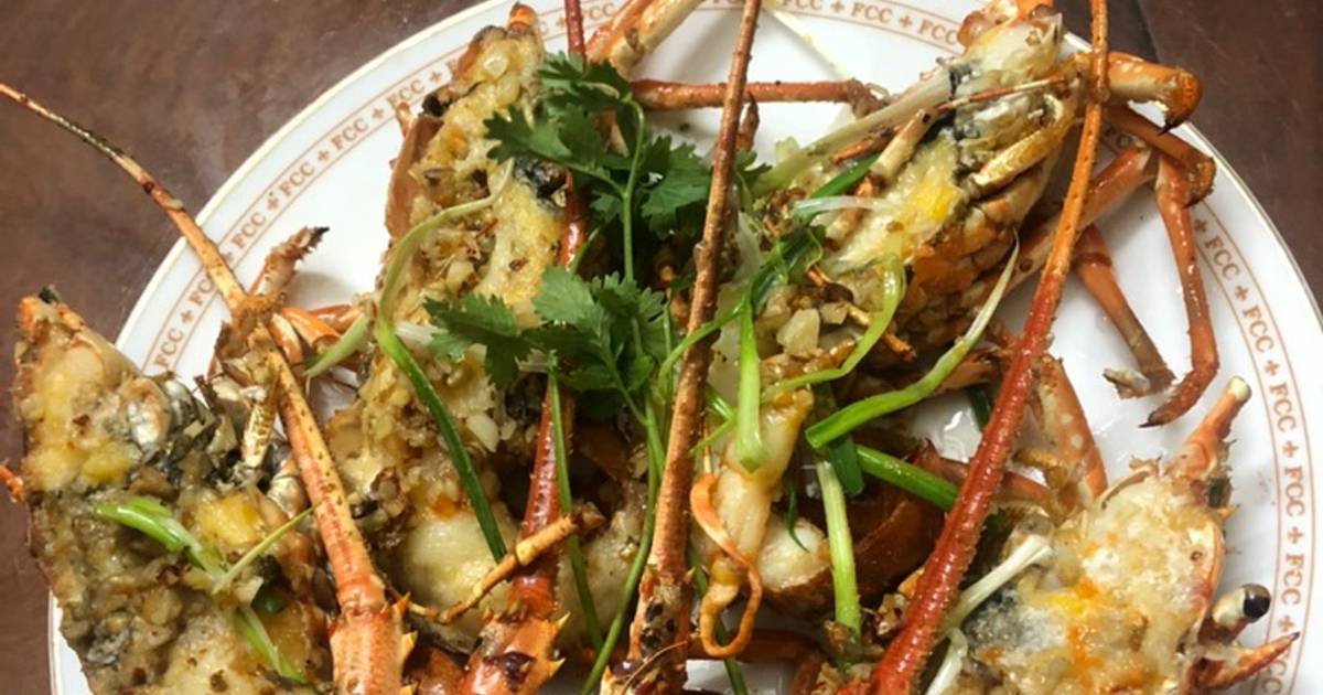 Cách Làm Món Tôm hùm rang muối phomai #bepvang của Trang Xinh - Cookpad