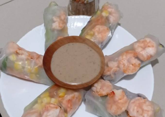 Resep Vietnam Spring Roll oleh fafa fajarwati - Cookpad