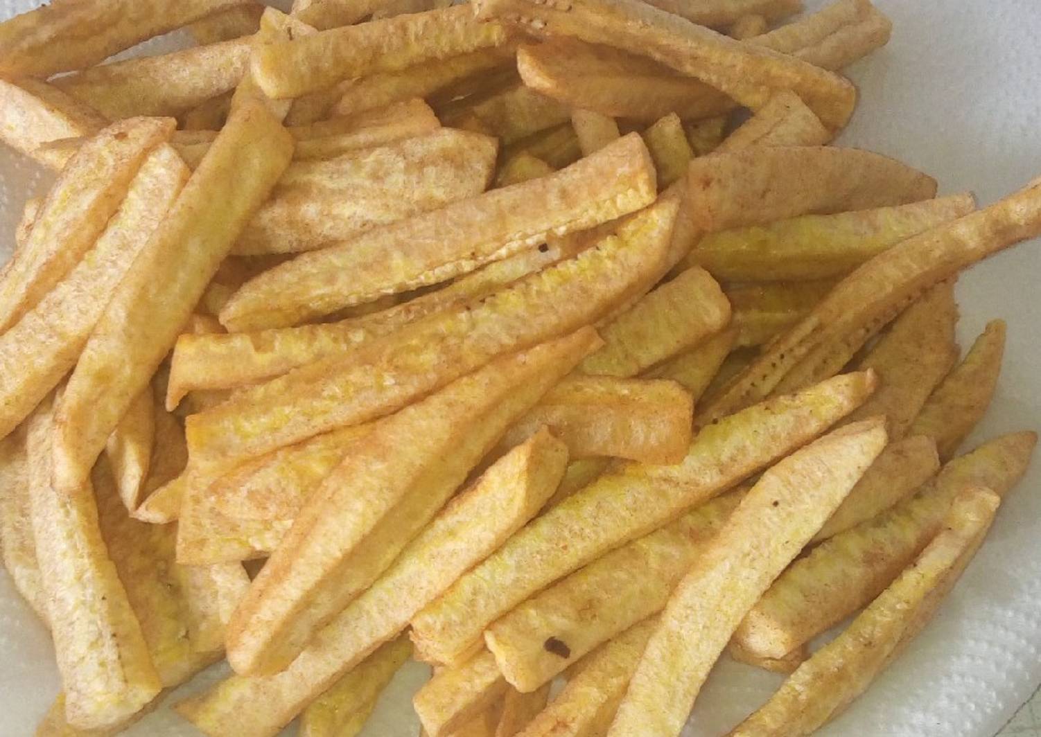 Banana 🍟Fries Recipe by Belinda - Cookpad