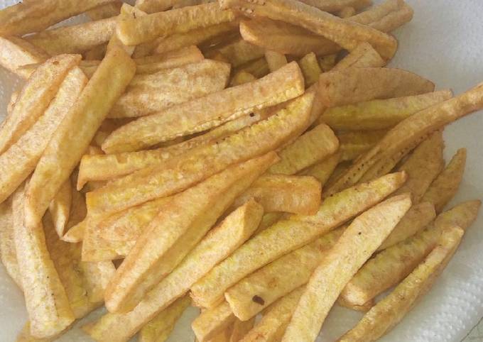 Banana 🍟Fries Recipe by Belinda - Cookpad