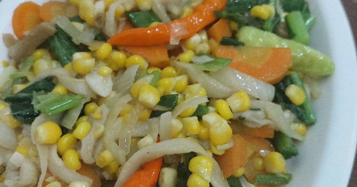 345 resep oseng jamur tiram jagung enak dan mudah - Cookpad
