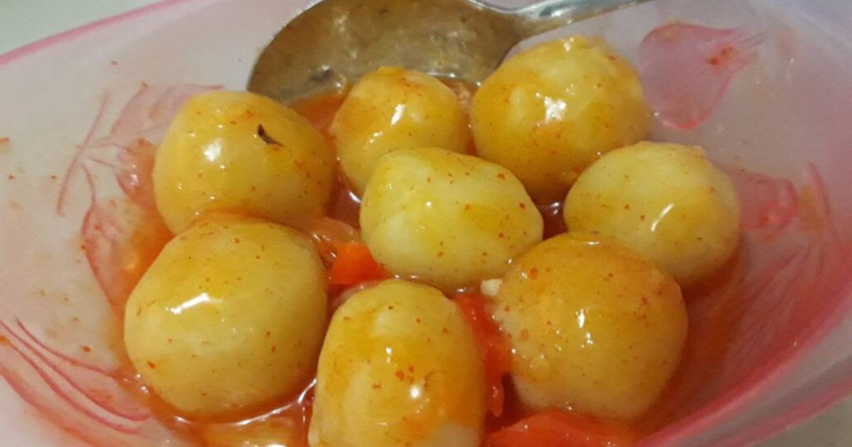 29 resep pentol aci tusuk enak dan mudah - Cookpad