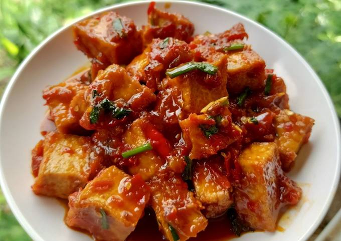 Resep 09. Tahu Kecap Pedas oleh Nilaqonita - Cookpad