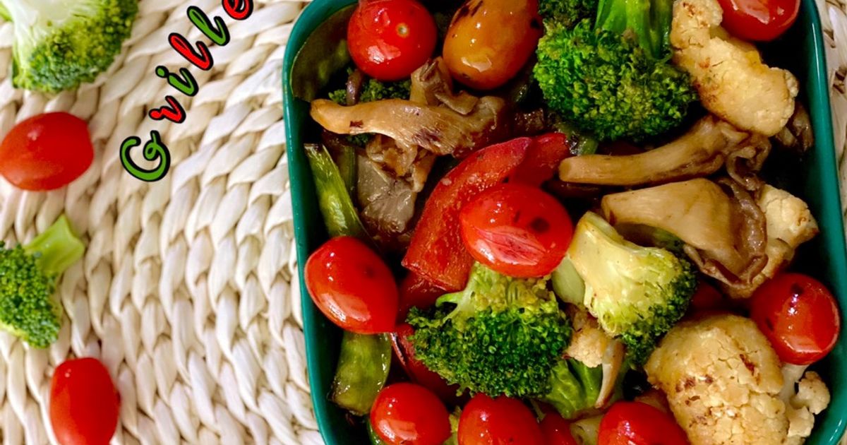 Resipi Grilled Vege (Menu Sihat) oleh Sesimple Loralin - Cookpad