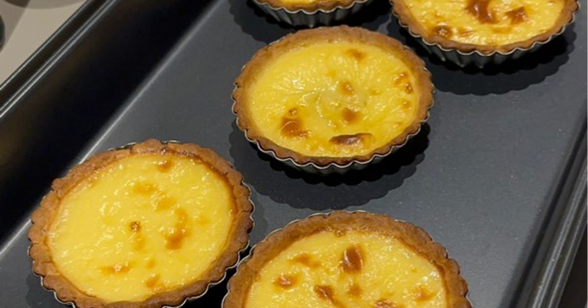 Buttery Crispy Egg Tarts Recipe By Belle Leung