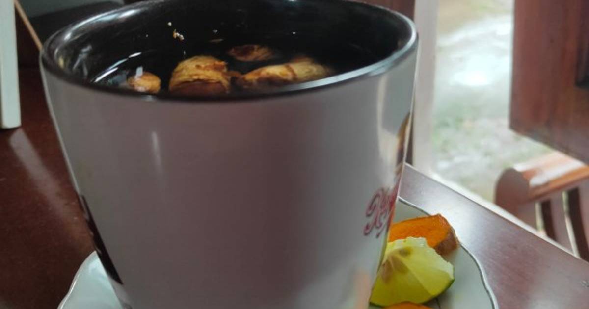 Resep Wedang Kunyit Lada Hitam Jeruk Nipis oleh mezzayu luna - Cookpad