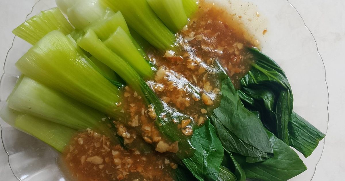 Resep Tumis Pakcoy Bawang Putih oleh R_Lizty - Cookpad