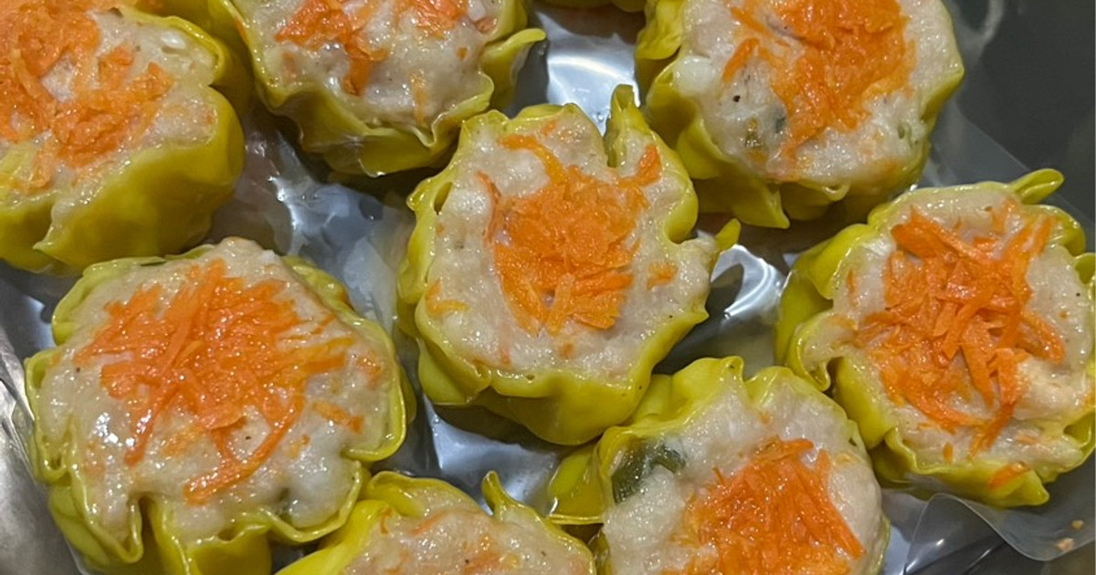 Resep Dimsum Ayam Wortel oleh Ditha Aulia - Cookpad