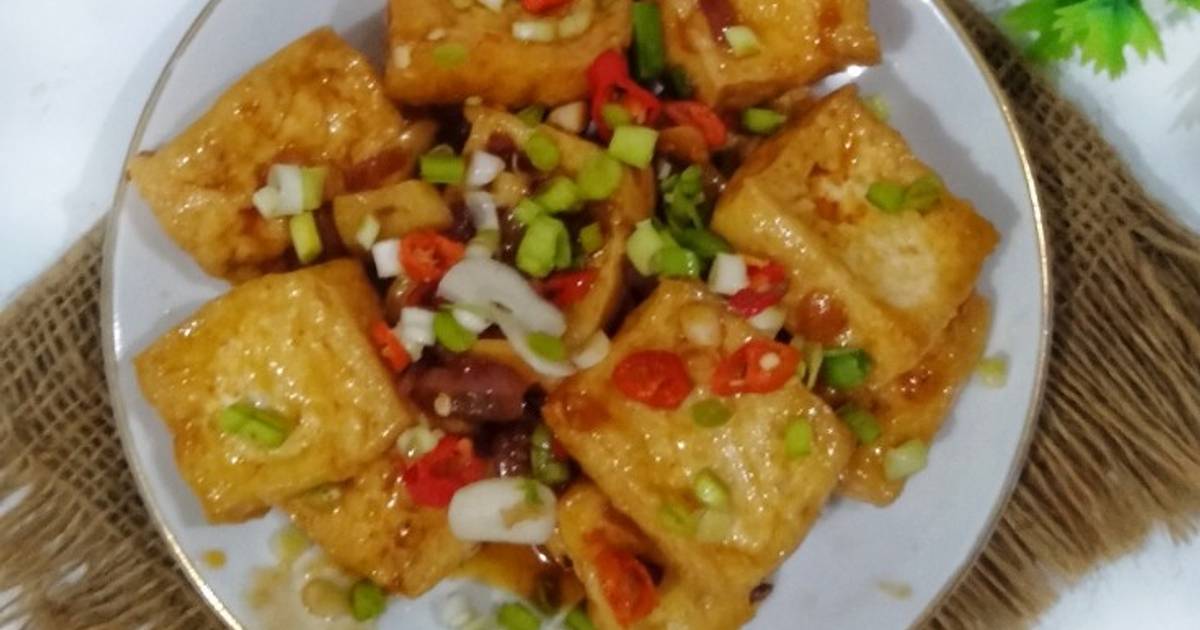 Resep Tahu Goreng Dubu Jorim oleh farida Sulthan 🇮🇩 (IG. Malika02782) - Cookpad