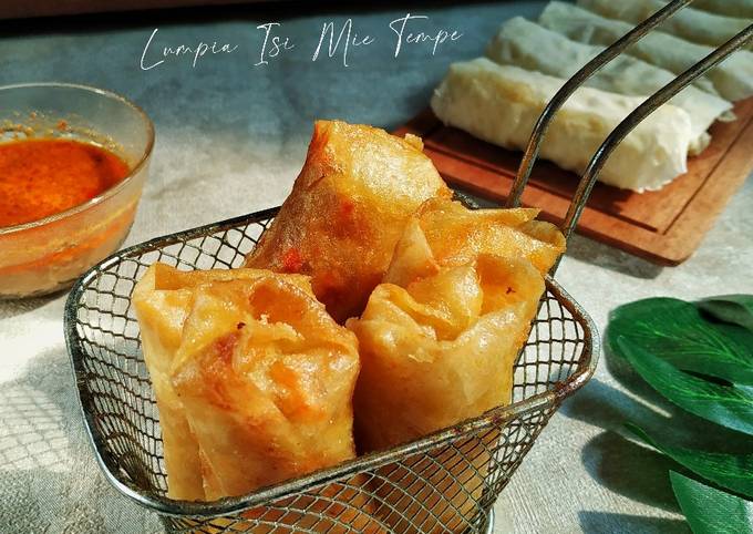 Resep Lumpia Isi Mie Tempe oleh Windriayu - Cookpad