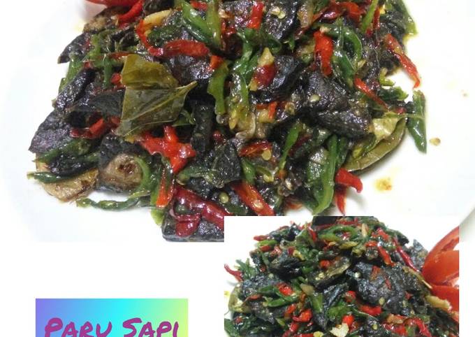 Resep Oseng Paru Sapi oleh Eka Utami - Cookpad