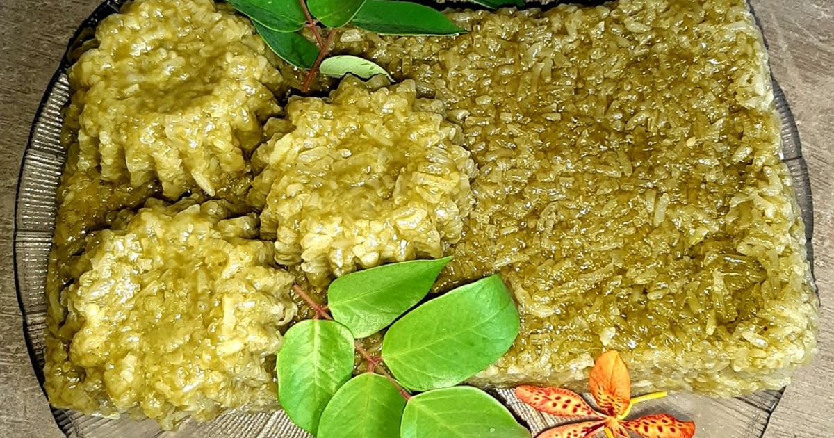 Resep Wajik Pandan Kekinian oleh HerlinaCs Lim - Cookpad