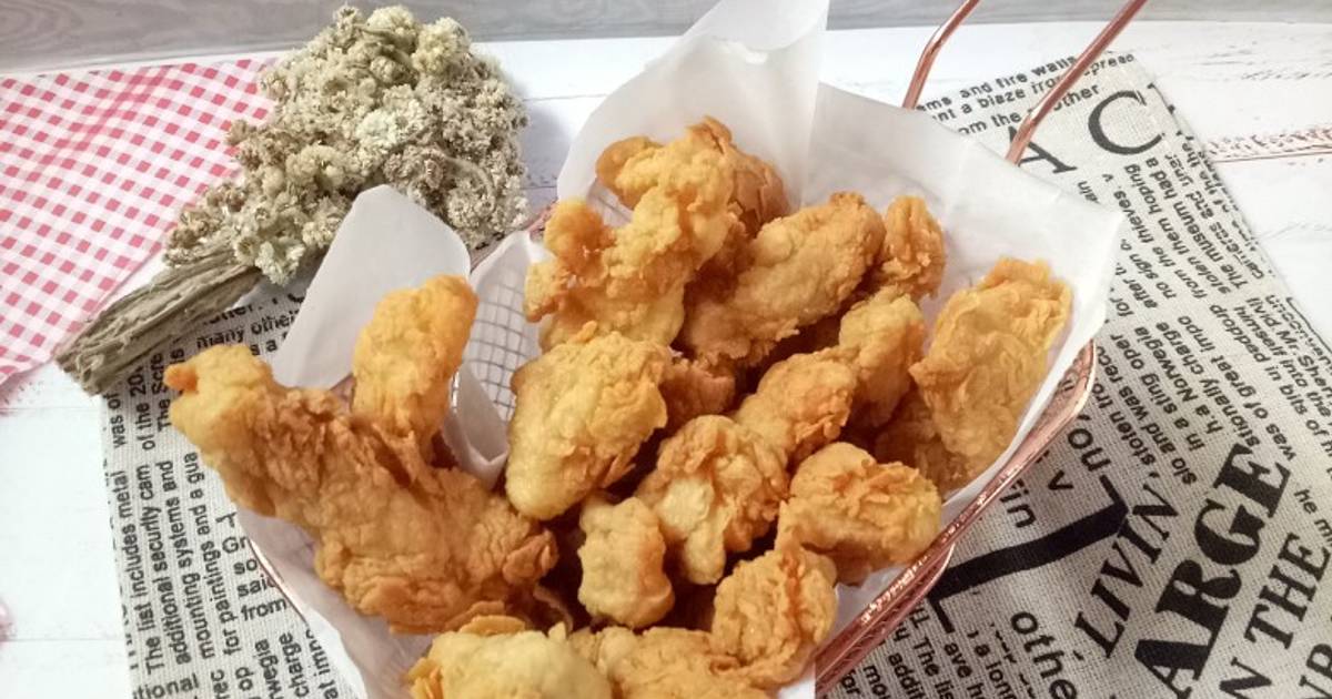 Resep 200.Chicken Strip Ala K** oleh Selvia oktaviani - Cookpad