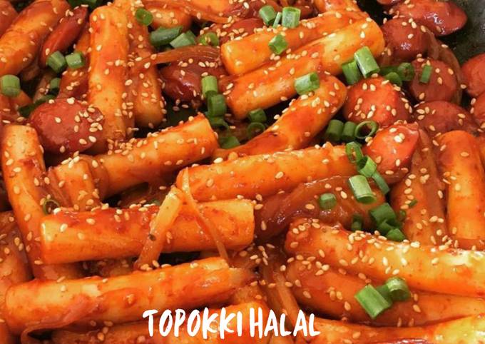 Resep Topokki spicy hot Korea tanpa beras ketan 100%halal 🇰🇷 oleh ...