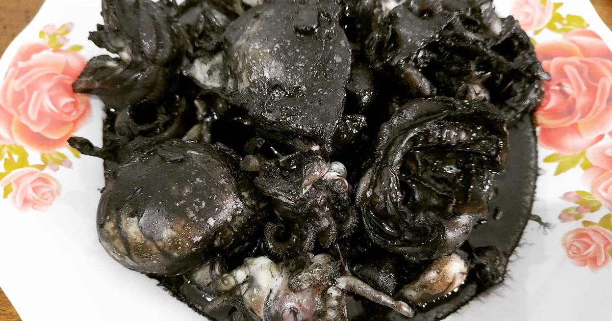 Resep Sotong Masak Hitam oleh Nisa - Cookpad