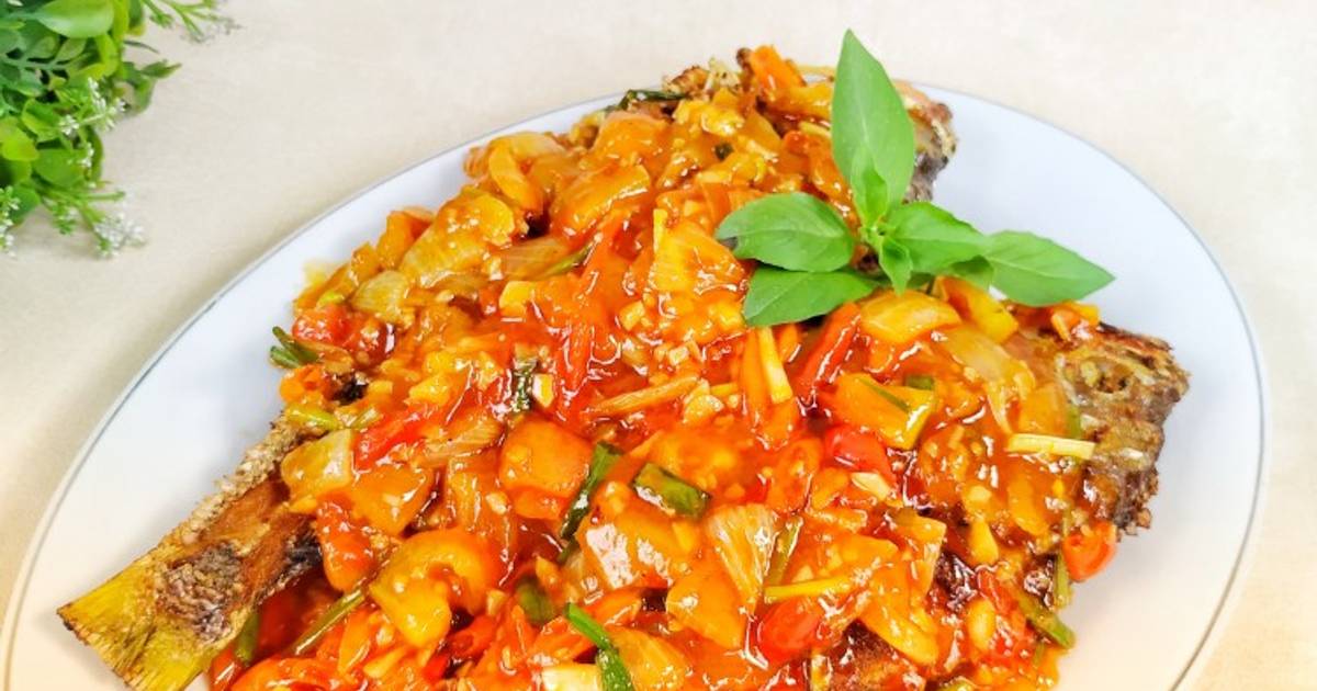 118 resep ikan saos singapore enak dan mudah - Cookpad