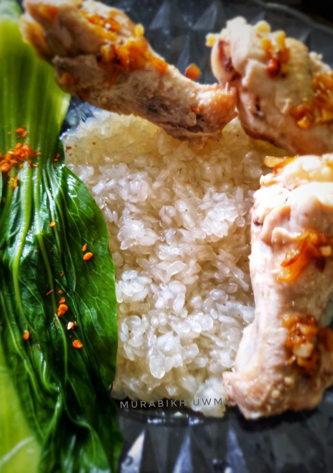 Resep Ayam Hainan Dan Nasi Shirataki Hainan (Low Kkal Diet Enak) oleh ...