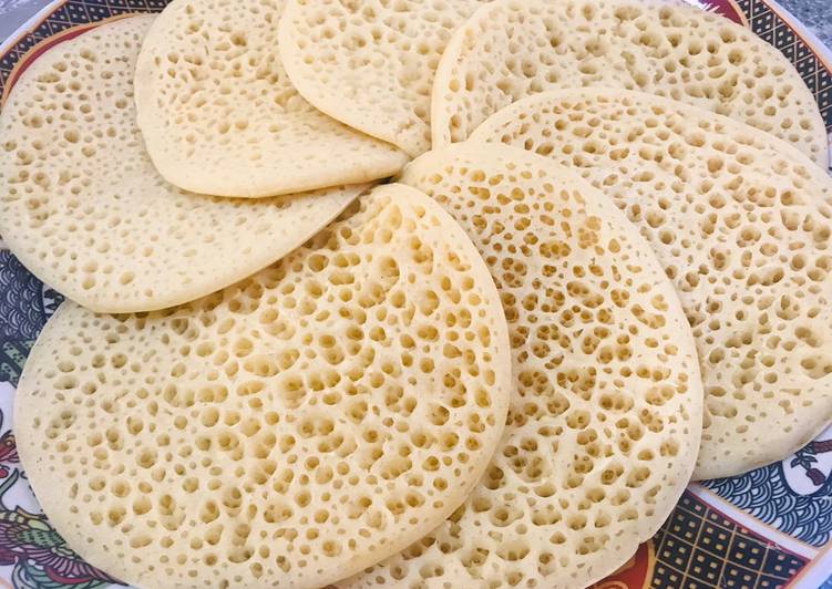 Baghrir البغرير Receta de Khadi ( recetas árabes )- Cookpad