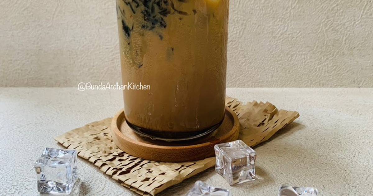 Resep Grass Jelly Iced Coffee oleh Irna Sofiana (Nana) - Cookpad